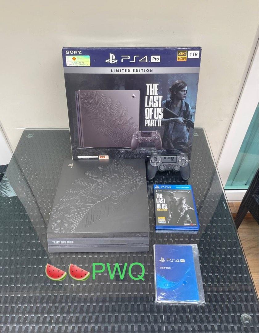 PS4 Pro 1TB The Last of Us Limited Edition (3Months local Sony Warranty) + free Last of Us game ...