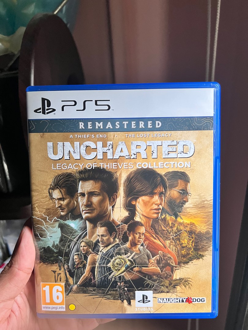 Ps5 uncharted legacy of thieves collection , Video Gaming, Video Games ...