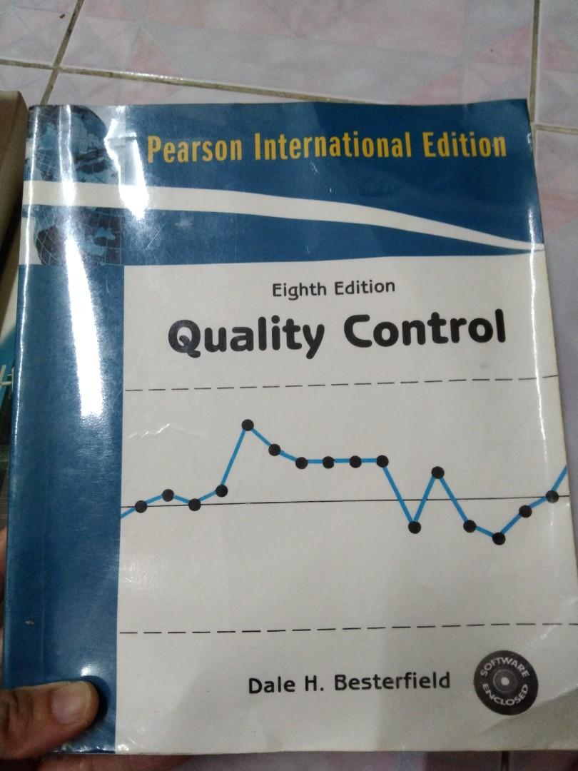 Quality Control (8th edition) Dale H. Besterfield, Hobbies & Toys, Books & Magazines, Textbooks ...