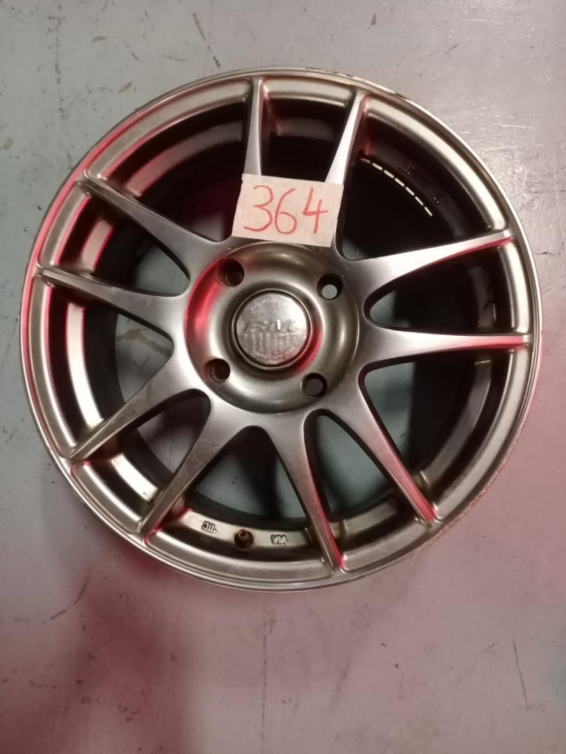 Ralliart Rim Set, Car Accessories, Tyres & Rims on Carousell