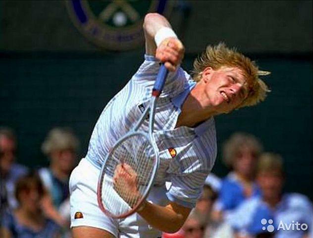 Rare classic racket Puma Boris Becker winner Tennis racquet, Sports ...