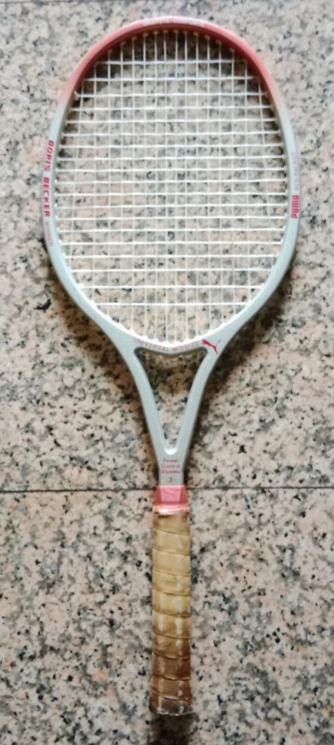 Rare classic racket Puma Boris Becker winner Tennis racquet, Sports ...