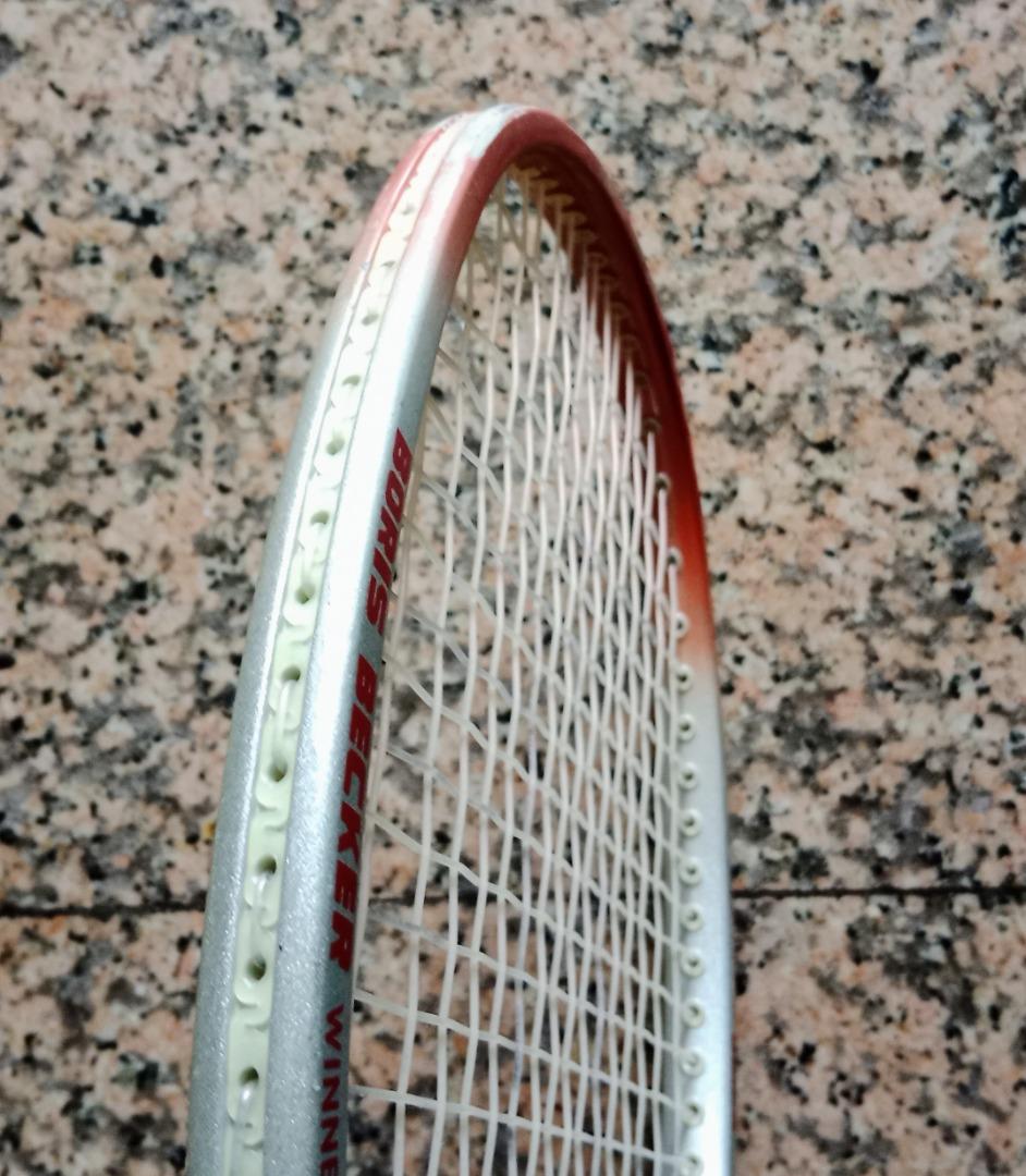 Rare classic racket Puma Boris Becker winner Tennis racquet, Sports ...