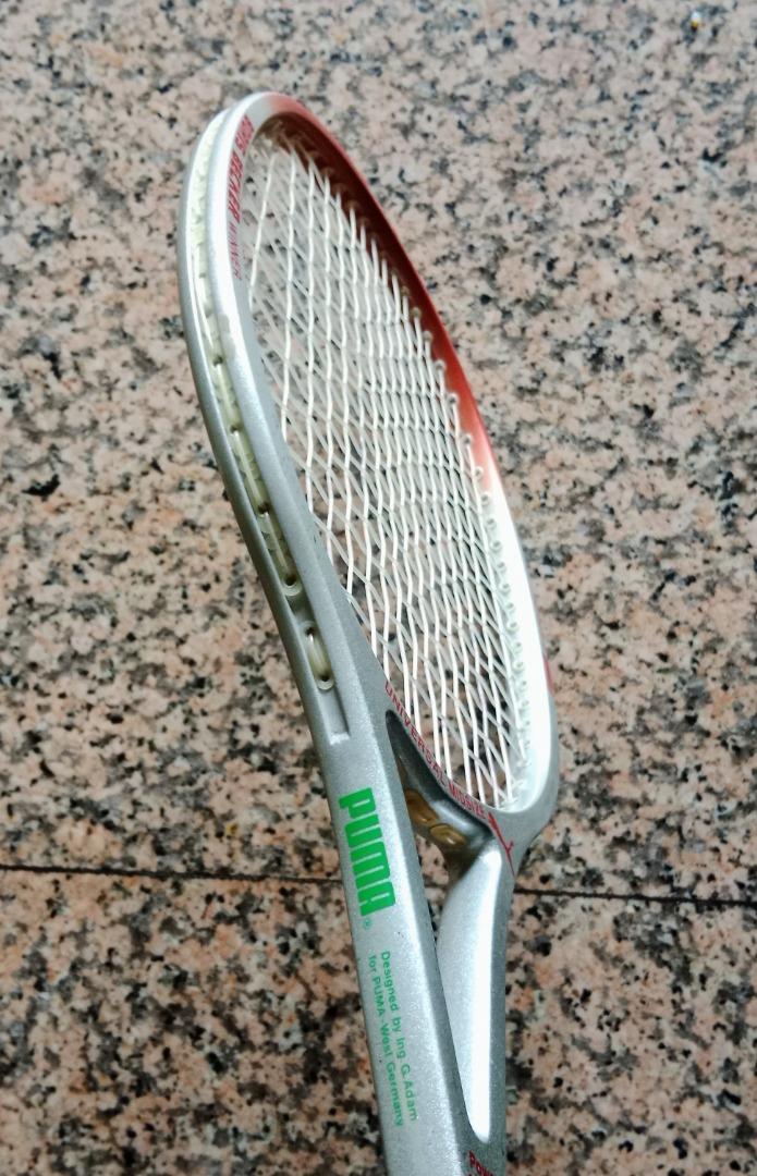 Rare classic racket Puma Boris Becker winner Tennis racquet, Sports ...