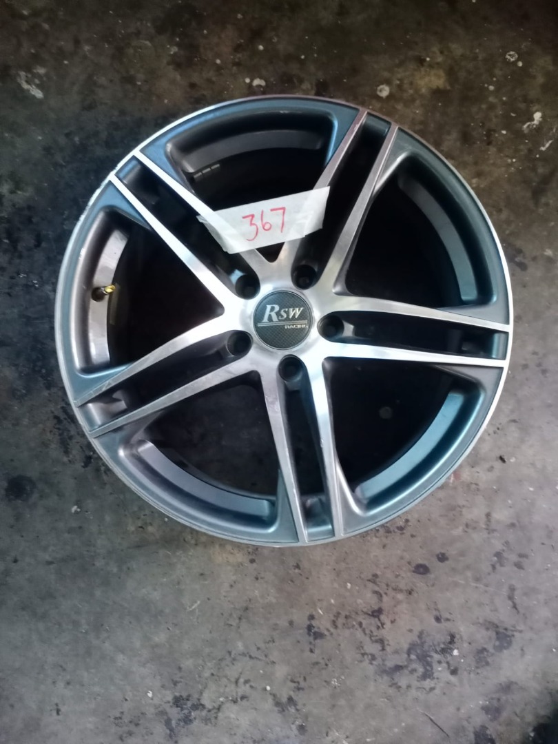 RSW Rim Set, Car Accessories, Tyres & Rims on Carousell