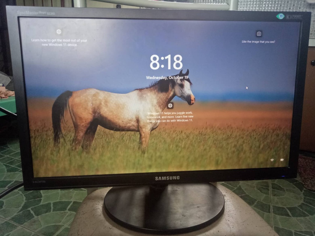 Samsung 22" HDMI Monitor, Computers & Tech, Parts & Accessories ...