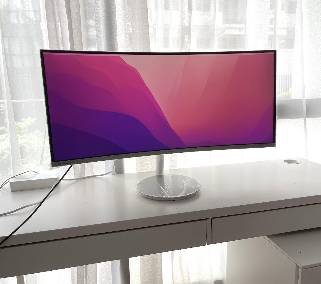 Samsung 34 inch CJ791 Ultra WQHD Thunderbolt™ 3 Curved Monitor (Brand ...