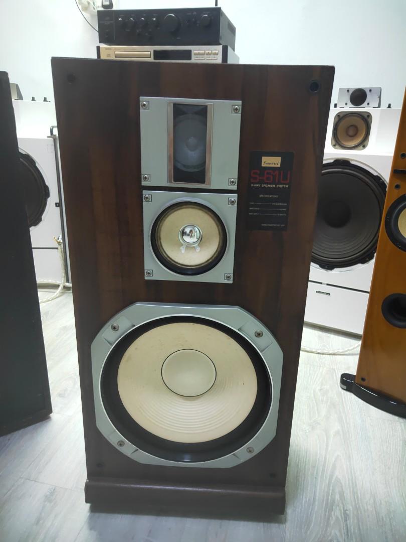 SANSUI Speakers S-61U, Audio, Soundbars, Speakers & Amplifiers on Carousell