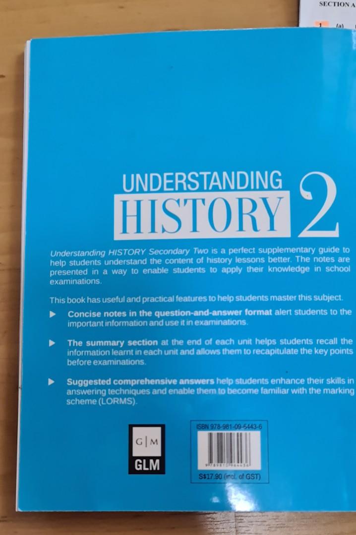 GLM Sec 1 & 2 Understanding History (Guidebook), Hobbies & Toys, Books ...