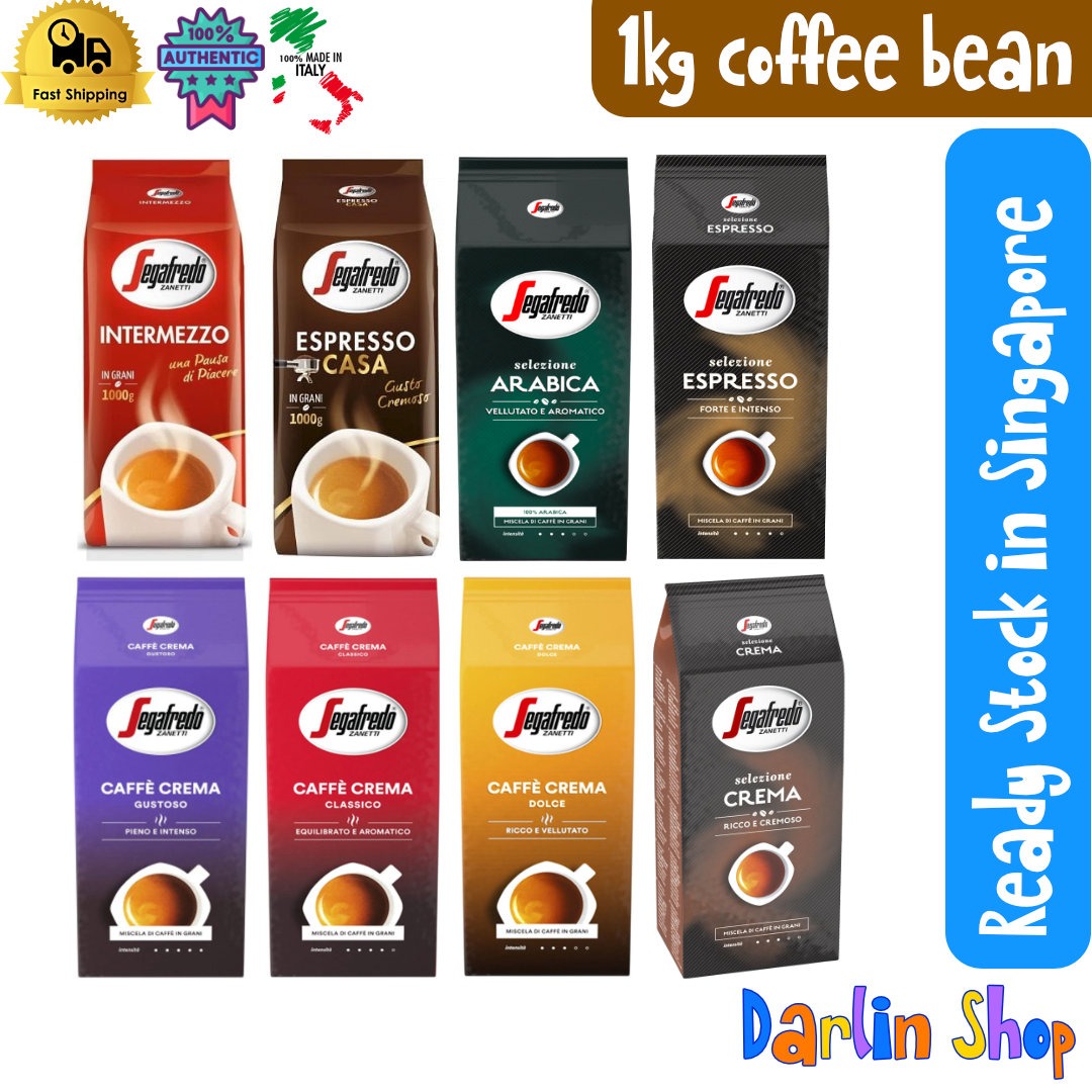 Segafredo Coffee Bean 1kg, Food & Drinks, Beverages on Carousell