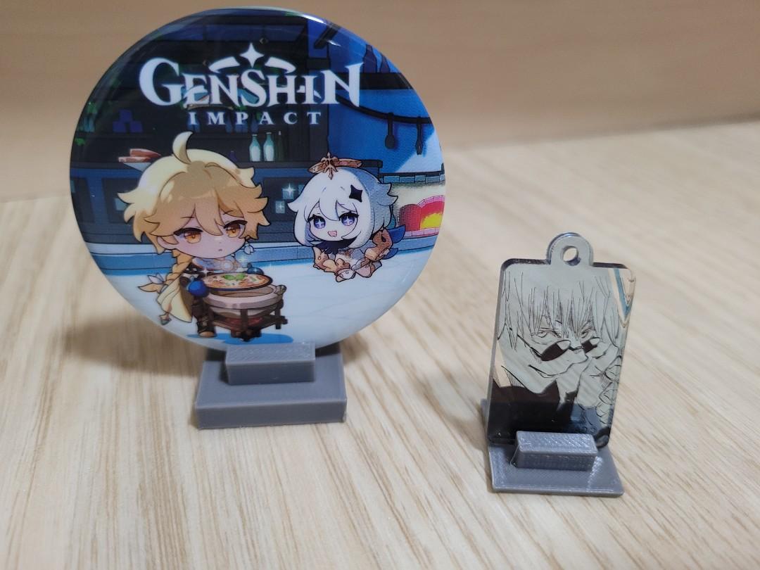 Selling 3d printed acrylic standees for badges keychains standee ...