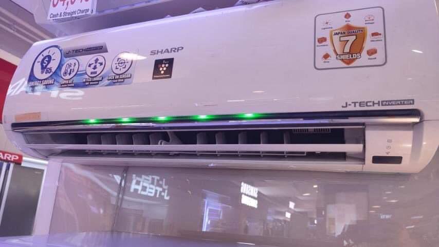 SHARP SPLIT TYPE INVERTER AIRCON, TV & Home Appliances, Air ...