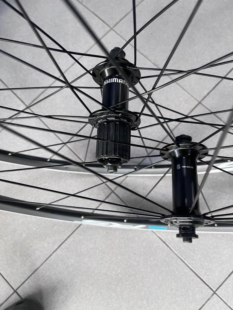 Shimano RS100 wheelset wheels 700c, Sports Equipment, Bicycles & Parts ...