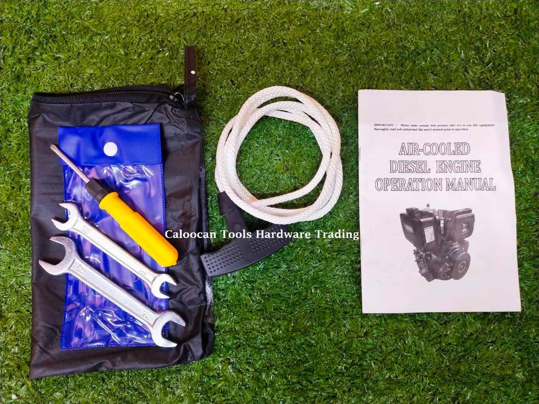 SHINMAX Air-cooled Diesel Engine 12.5HP High Speed STD with 8" AL ...