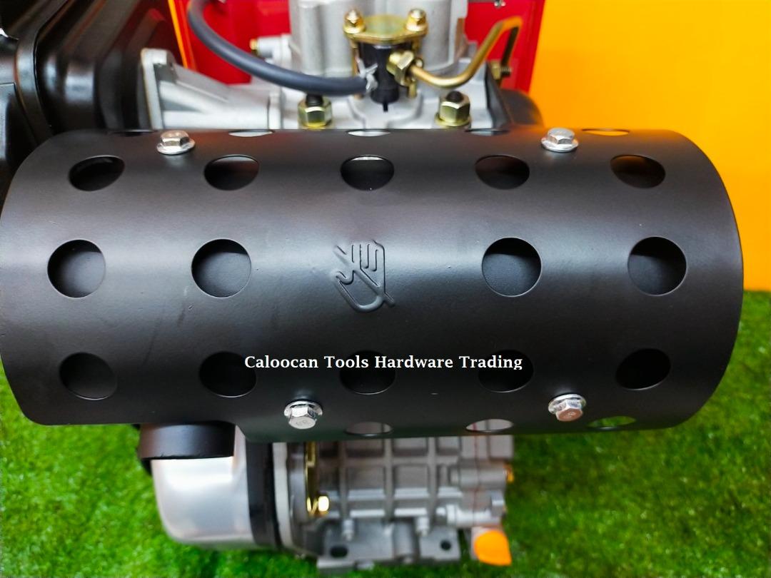 SHINMAX Air-cooled Diesel Engine 12.5HP High Speed STD with 8" AL ...