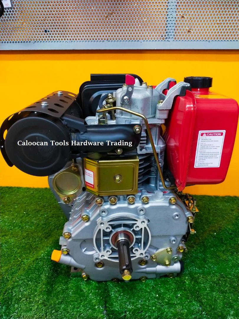 SHINMAX Air-cooled Diesel Engine 12.5HP High Speed STD with 8" AL ...