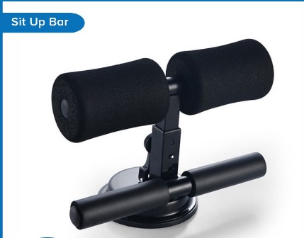 Sit Up Aid For Abs Training Exercise Bar Adjustable Height Double Bar ...