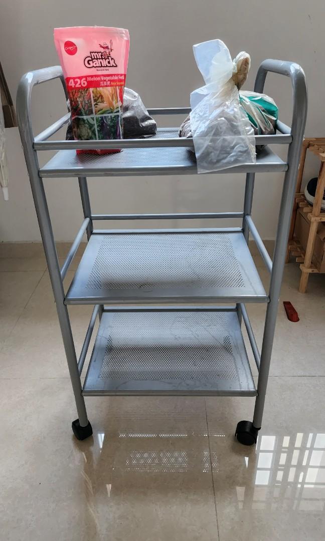 Small simple metal rack, Furniture & Home Living, Furniture, Shelves ...