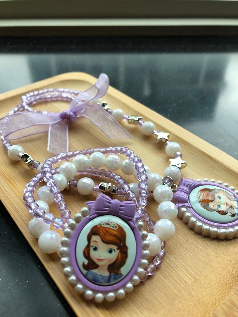 Sofia the First handmade jewelry set, Women's Fashion, Jewelry & Organisers, Body Jewelry on ...