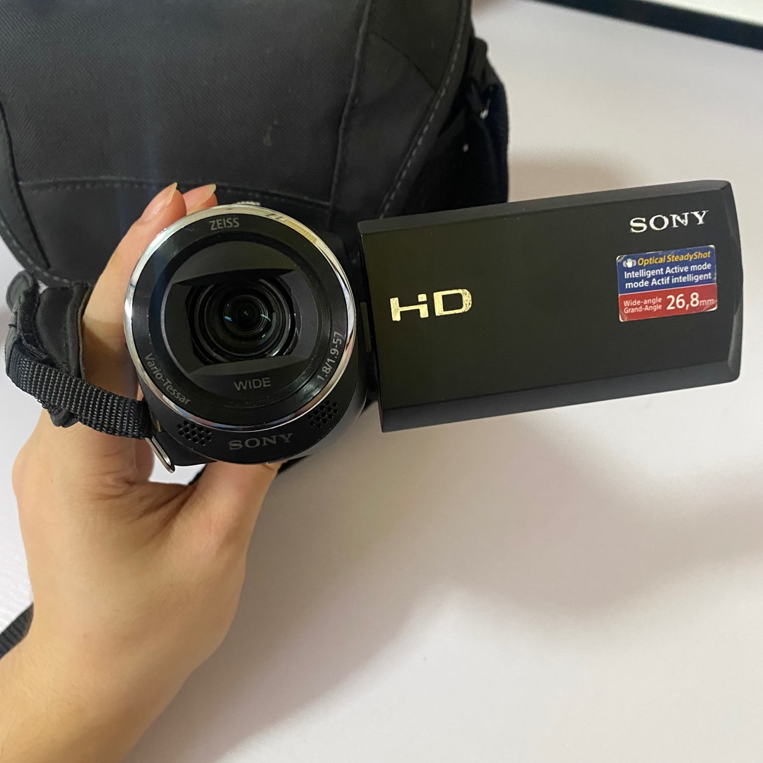 Sony HDR Cx405 Handycam, Photography, Video Cameras on Carousell