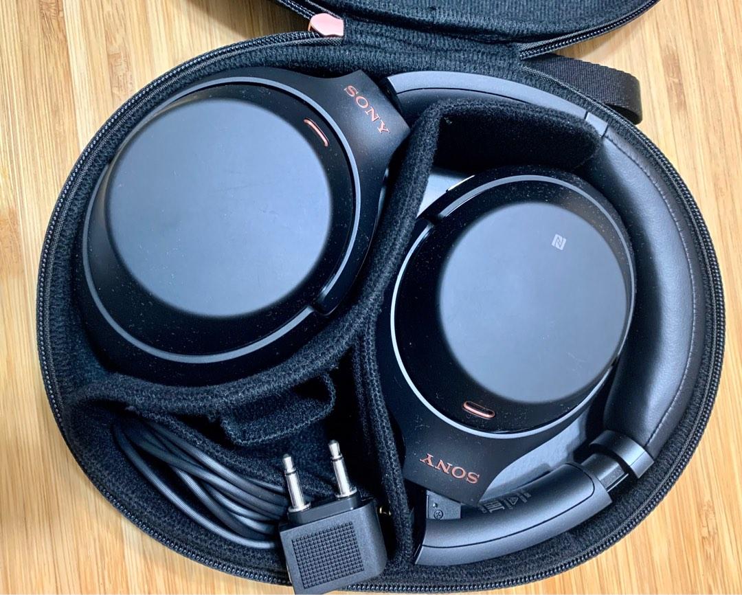 Sony WH-1000 XM3 Wireless Noise Canceling Stereo Headphone Black, Audio ...
