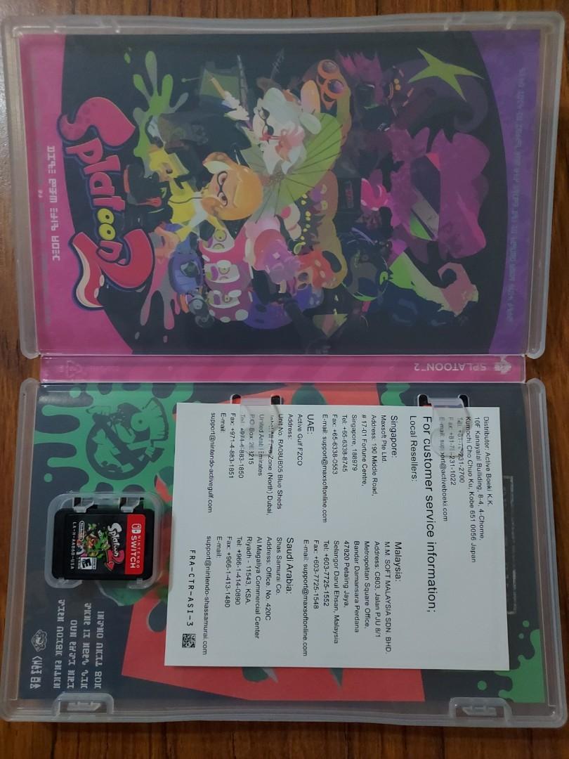 Splatoon 2, Video Gaming, Video Games, Nintendo on Carousell
