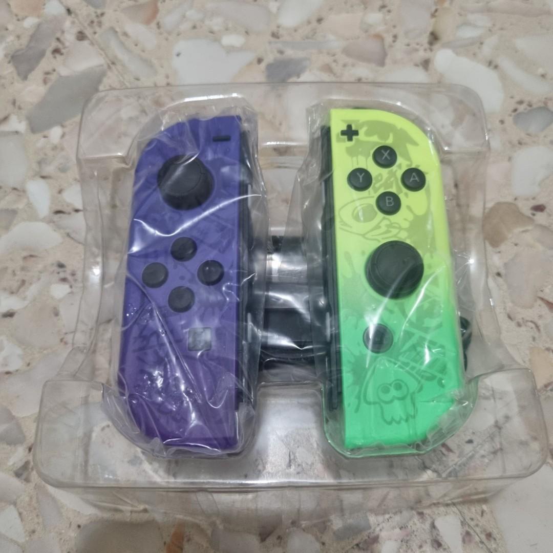Splatoon 3 Joycon, Video Gaming, Video Game Consoles, Nintendo on Carousell