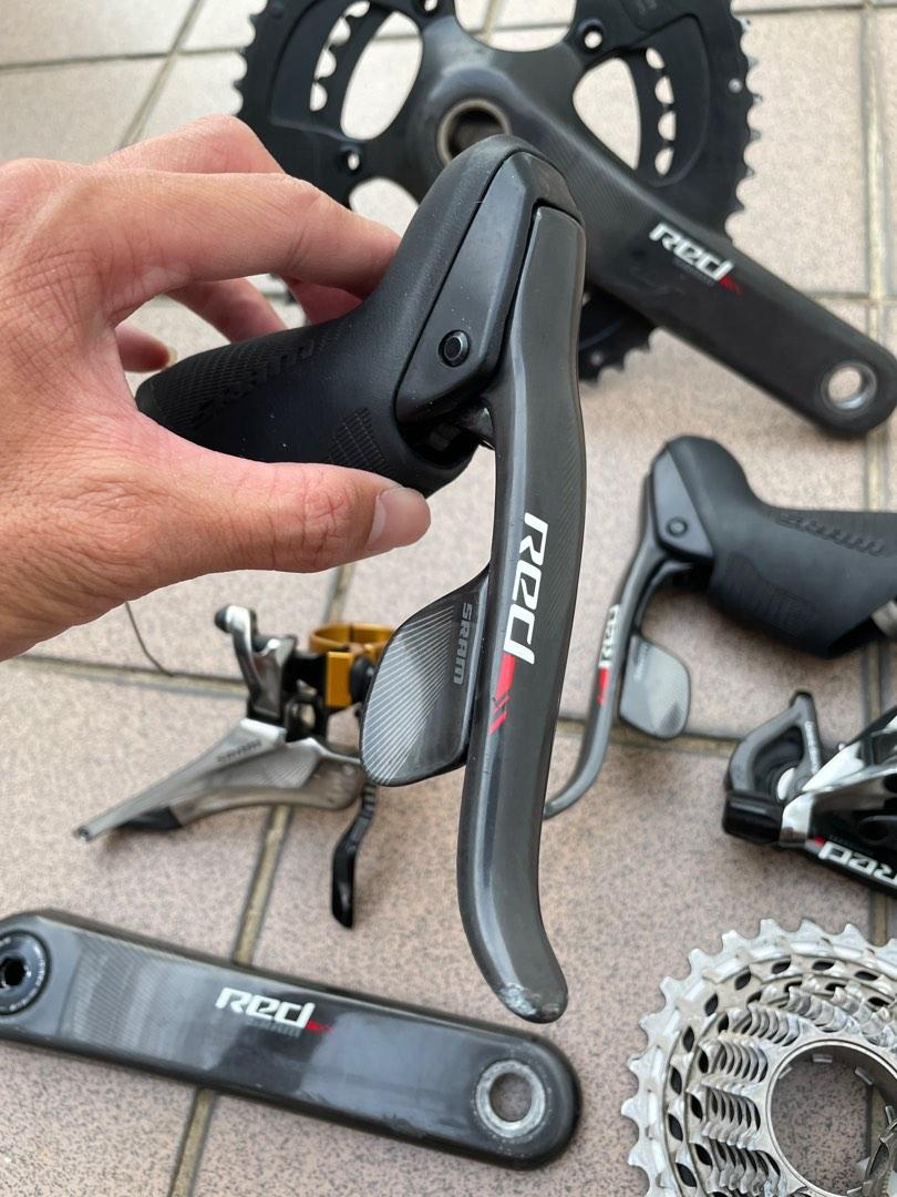 Sram Red 22 Partial Groupset, Sports Equipment, Bicycles & Parts, Parts ...
