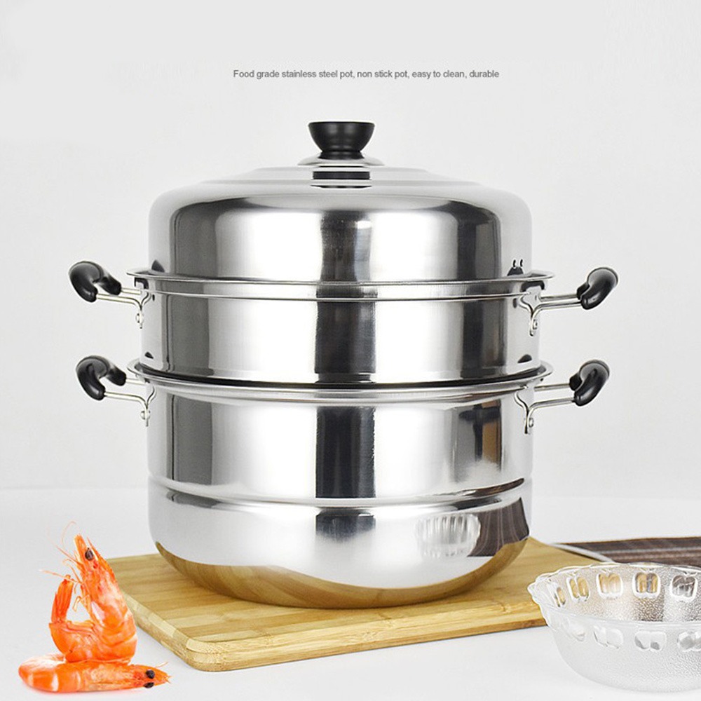 Stainless Steel Multi-purpose Steamer Kaisa Villa 26CM KV-9905, TV ...