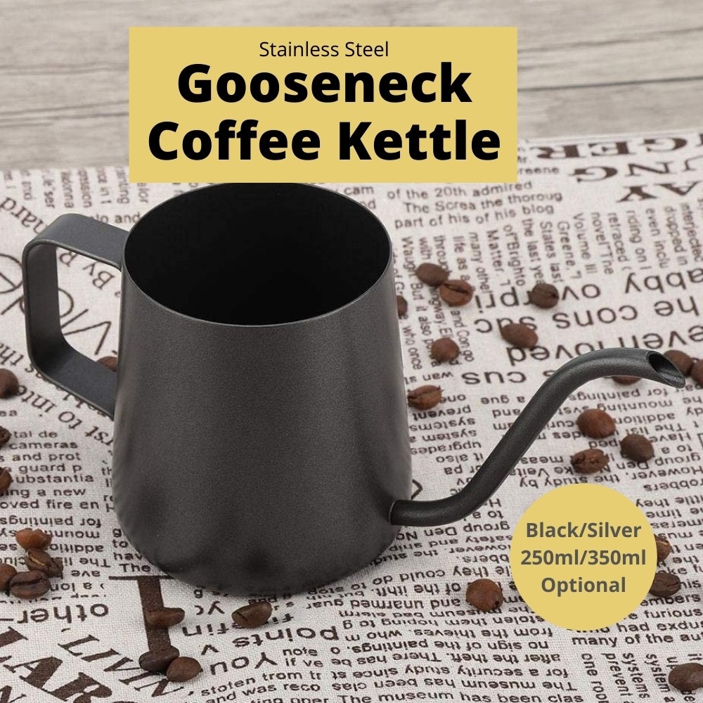 Stainless Steel Small Pour Over Gooseneck Coffee Kettle Long Narrow ...