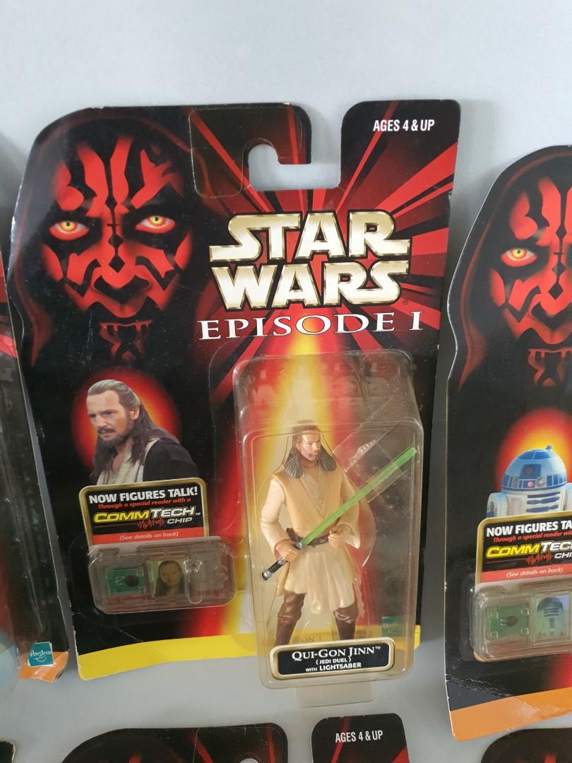 Star Wars Episode 1 figures, Hobbies & Toys, Memorabilia & Collectibles ...
