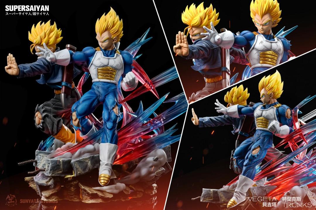 [Stock]1/6 Vegeta + Trunks Father-Son series by Sunyata Studio[Resin ...