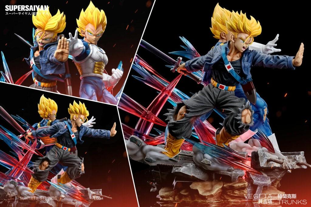 [Stock]1/6 Vegeta + Trunks Father-Son series by Sunyata Studio[Resin ...