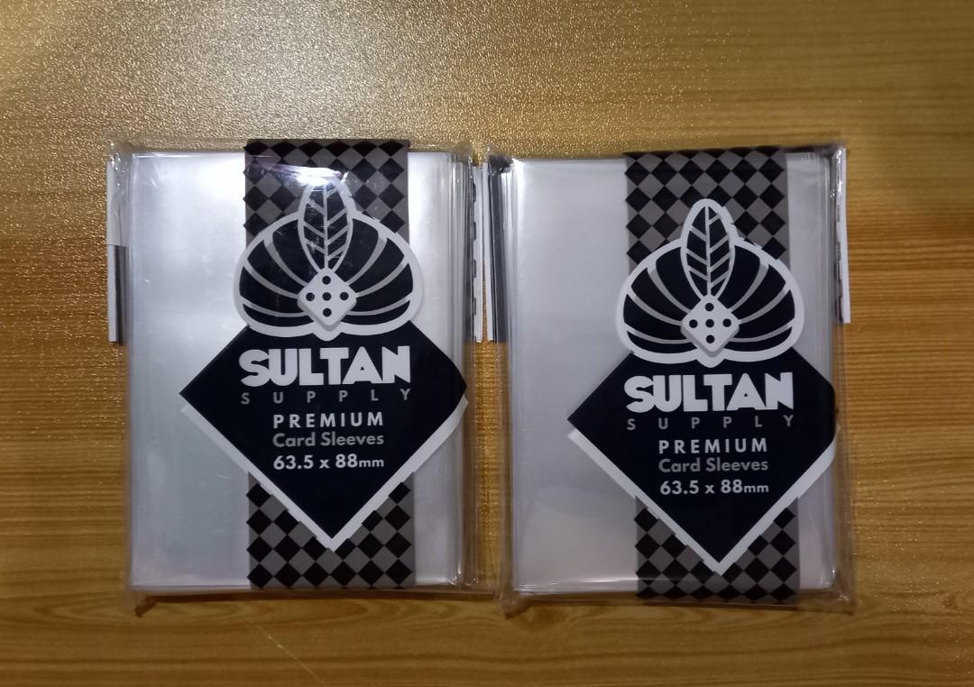 Sultan Onyx Premium Card Sleeves, Hobbies & Toys, Stationary & Craft ...