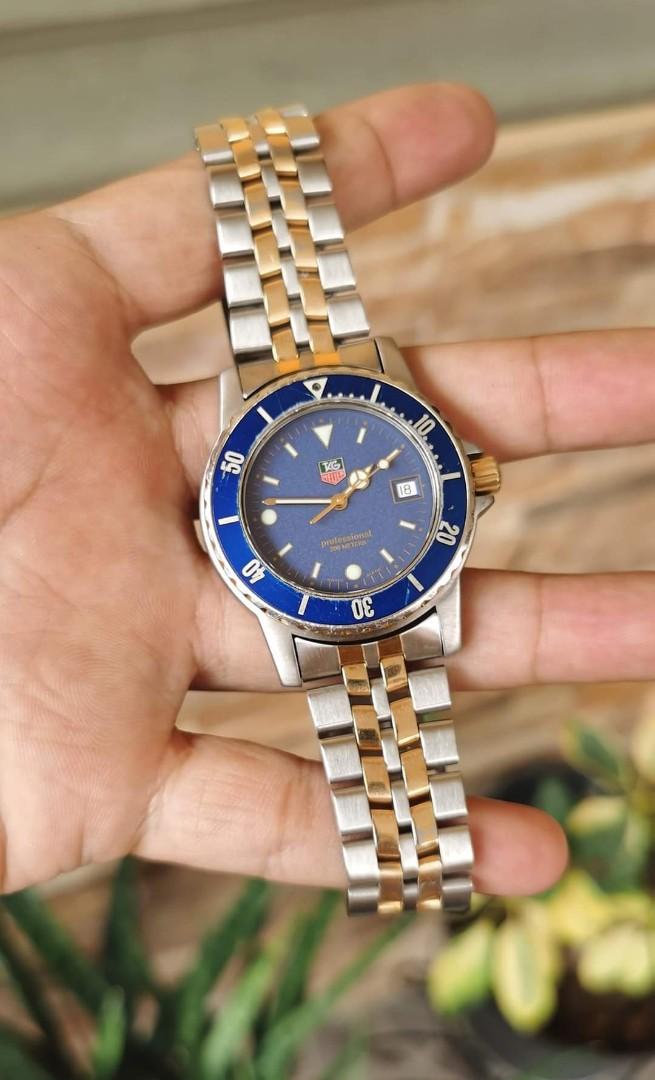 Swiss Tag Heuer Professional 1500, Men's Fashion, Watches & Accessories ...