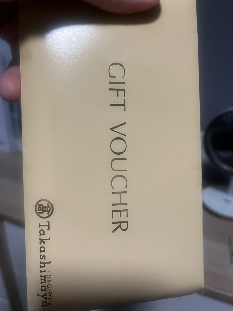 Takashimaya voucher, Tickets & Vouchers, Vouchers on Carousell