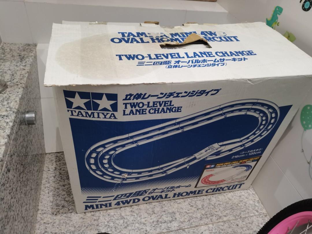 Tamiya Mini 4WD Oval Home Circuit (2-Level Lane Change) (Red/White/Blue ...