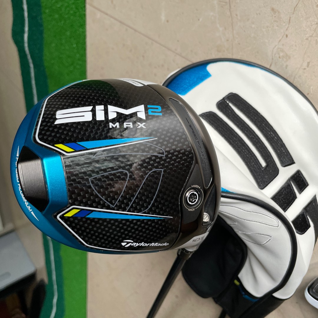 Taylormade SIM2 Max Driver, Sports Equipment, Sports & Games, Golf on ...
