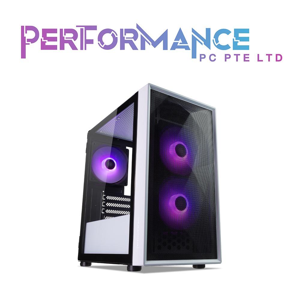 Tecware Forge M2 TG ARGB Black/White Case (1 YEAR WARRANTY BY TECH ...