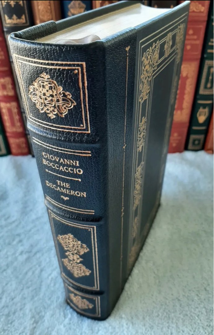 The Decameron - Giovanni Boccacio Franklin Library 1981, Hobbies & Toys ...