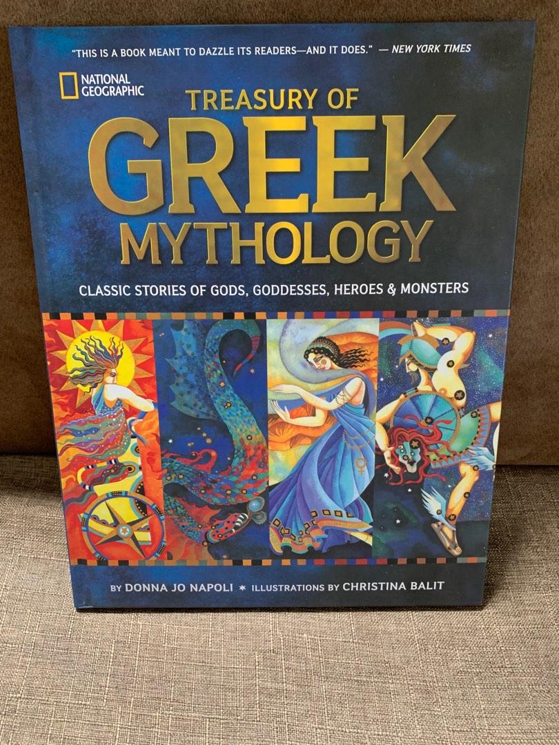 The National Geographic Treasury of Greek Mythology, Hobbies & Toys ...