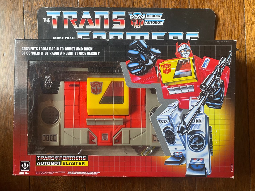 Transformers autobot Blaster G1 reissue, Hobbies & Toys, Toys & Games ...