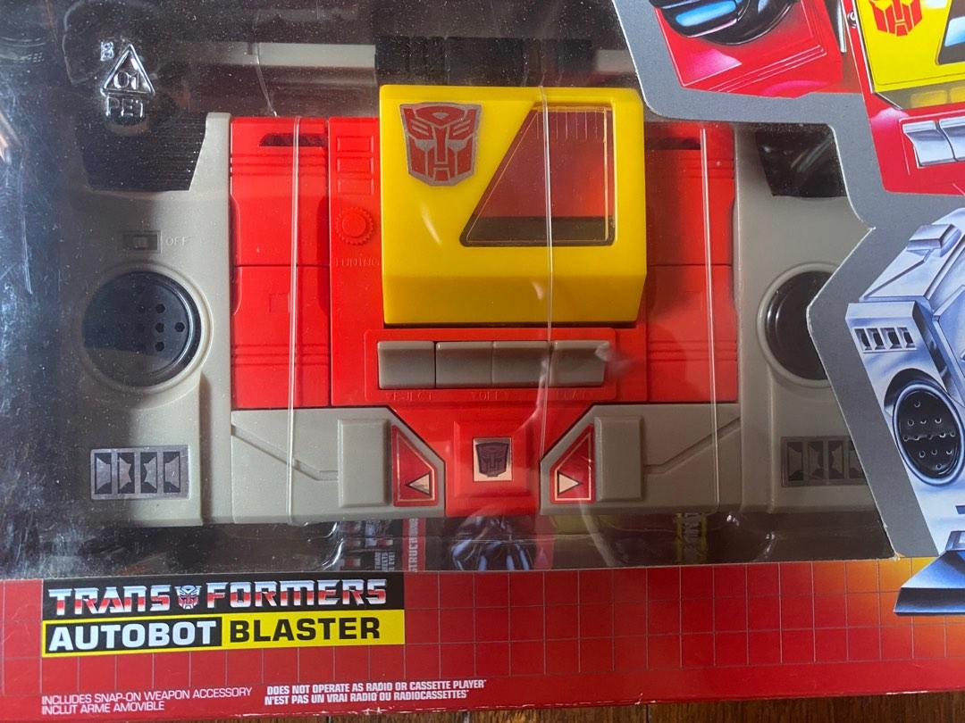 Transformers autobot Blaster G1 reissue, Hobbies & Toys, Toys & Games ...