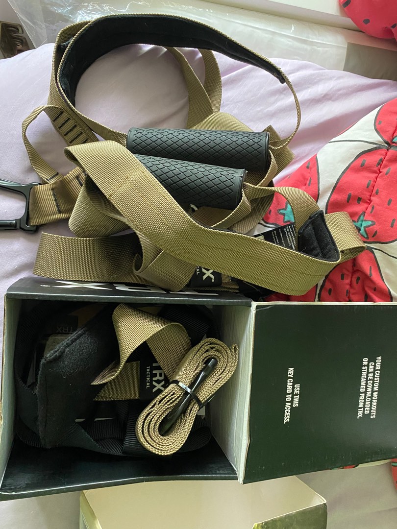 TRX tactical gym, Sports Equipment, Exercise & Fitness, Toning ...