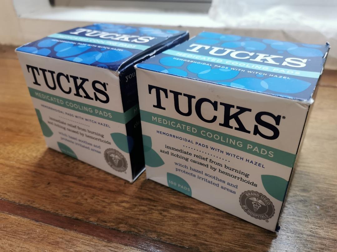 Tucks Medicated Cooling Pads - Hemorrhoidal Pads with Witch Hazel ...