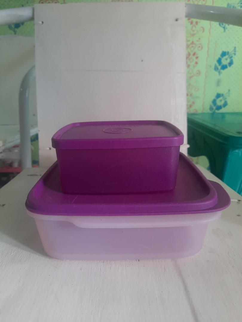 Tupperware Paket Ungu, Kitchen & Appliances di Carousell