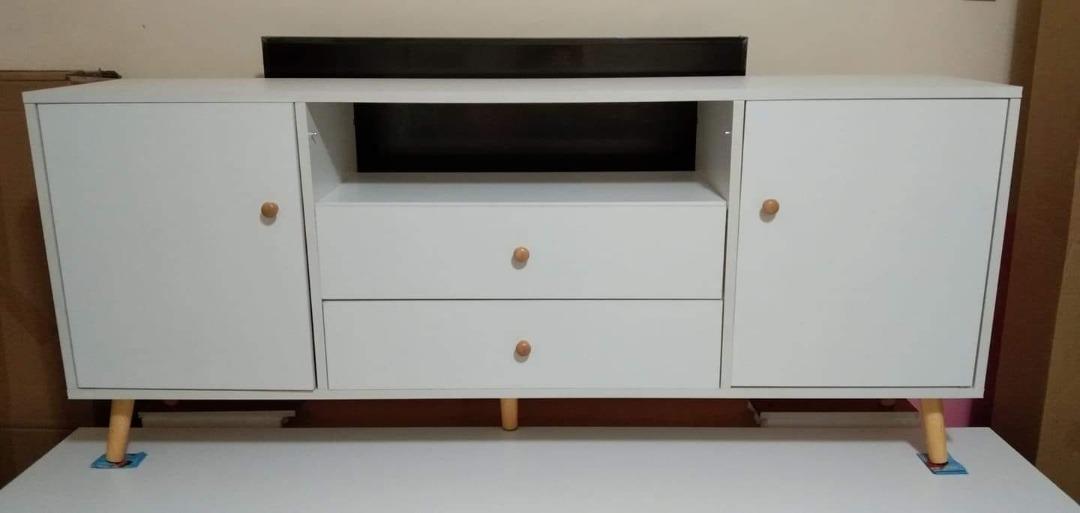 TV RACK / STAND / CONSOLE WITH DRAWER (DELIVER UNASSEMBLED), Furniture ...