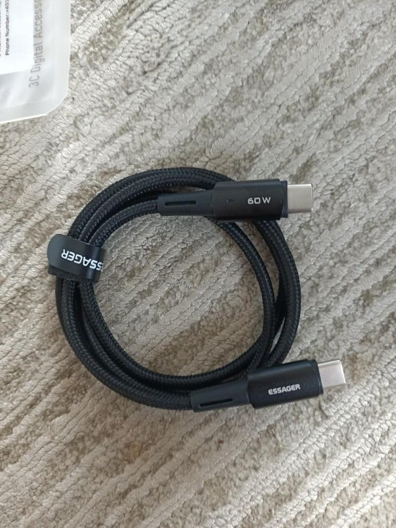 Type C cable, Computers & Tech, Parts & Accessories, Cables & Adaptors ...
