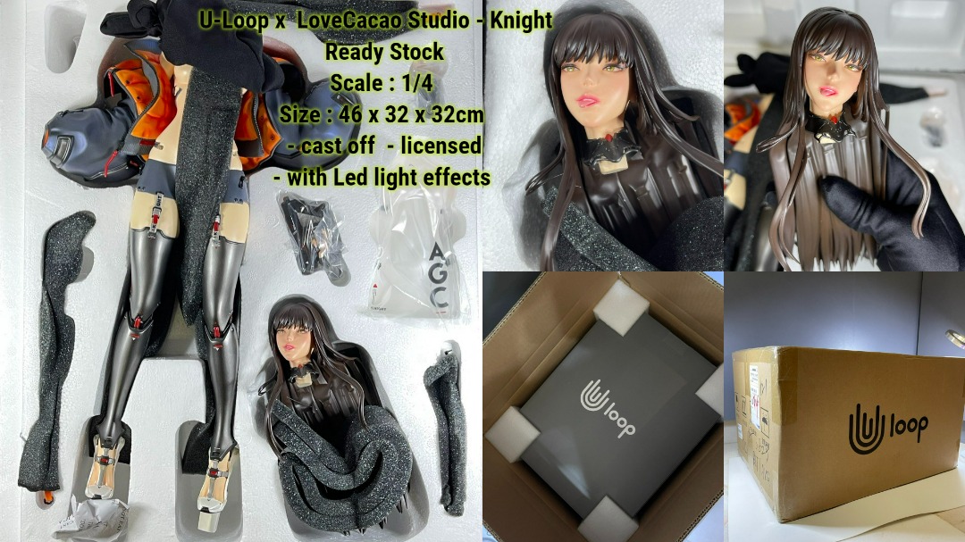 ULoop x LoveCacao Studio - Knight, Hobbies & Toys, Toys & Games on ...