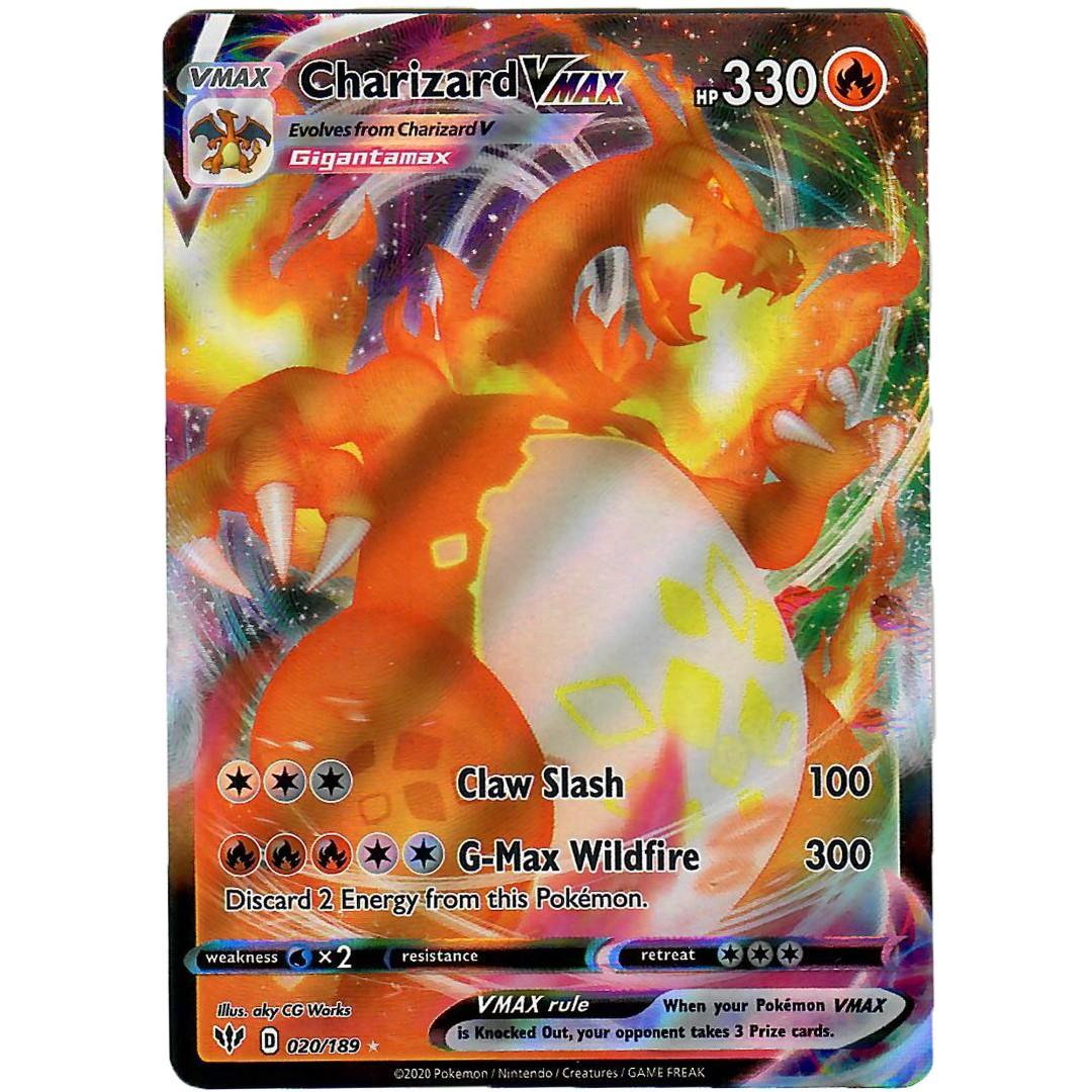 Ultra Rare Charizard VMAX 020 189 COD Hobbies Toys Toys Games On ultra-rare-charizard-vmax-020-189-cod-hobbies-toys-toys-games-on
